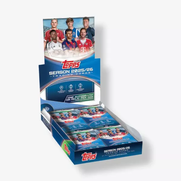 2025-26 Topps UEFA Club Competitions Full Case 12x Hobby Box Break #557 ...